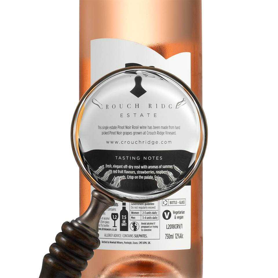 Crouch Ridge Pinot Noir Rosé | English Rose Wine | The English Vine