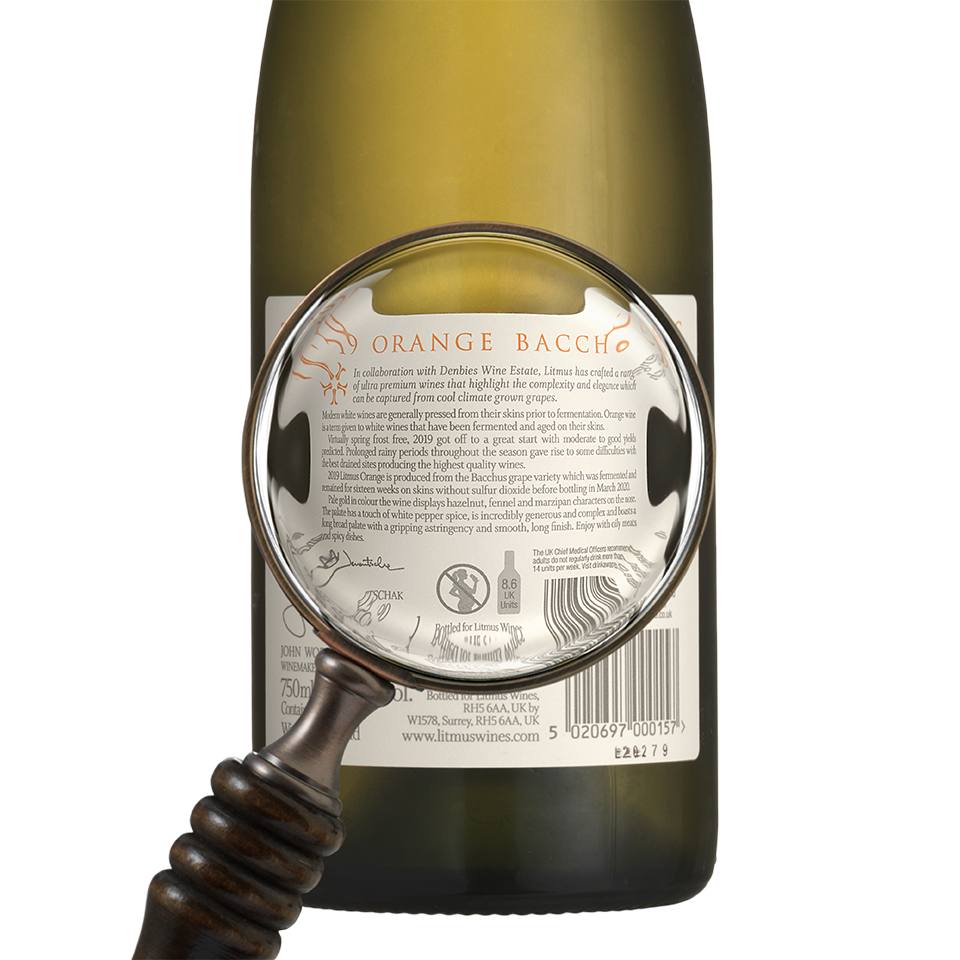 Litmus Orange | English White Wine | The English Vine