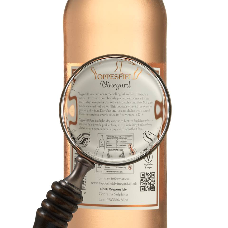 Toppesfield Rosé | English Rose Wine | The English Vine